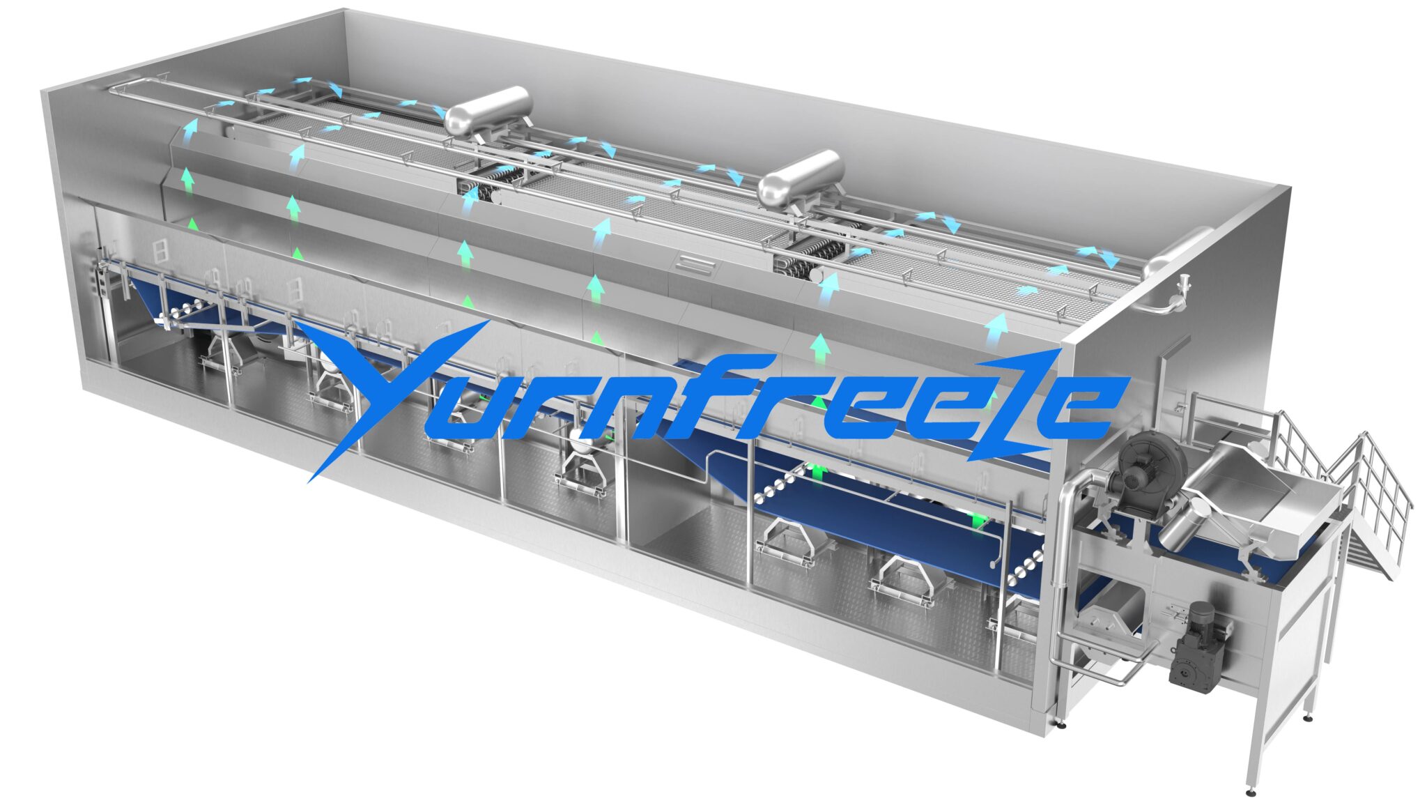 Fluidized Bed Freezer - Yurnfreeze Equipment Co., Ltd