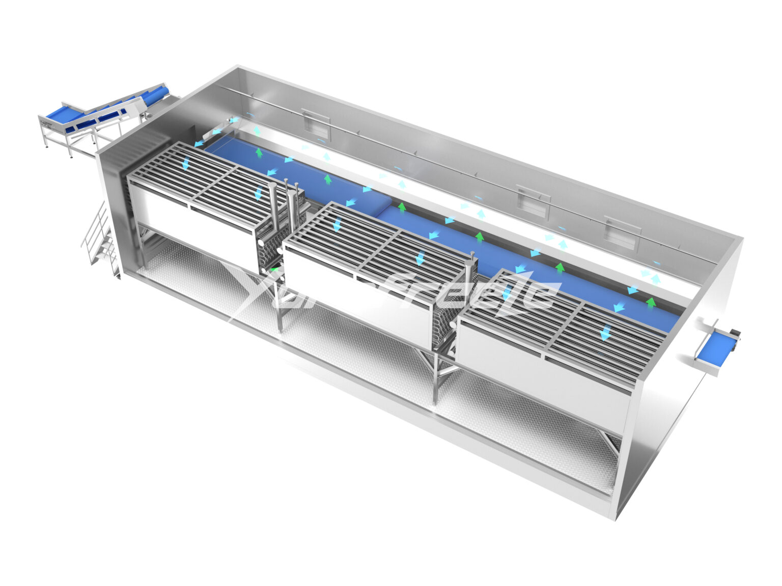 How Does a Fluidized Bed Freezer Ensure High-Quality IQF Freezing ...