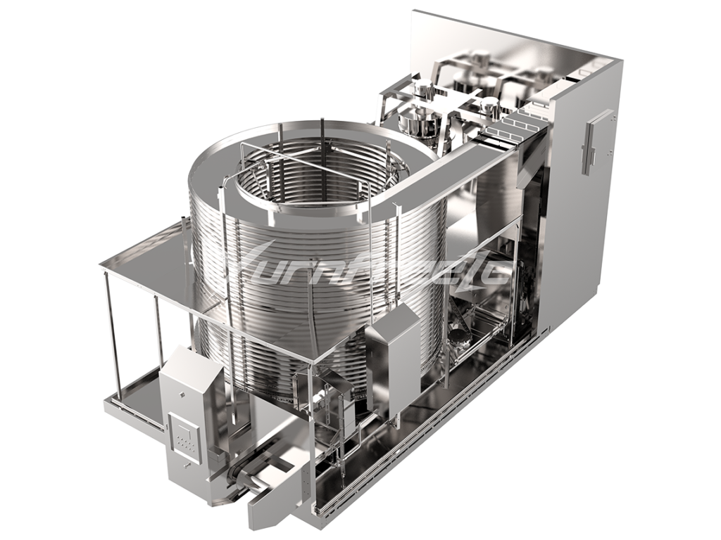 Self stacking Spiral Freezer- Yurnfreeze Equipment Co., Ltd